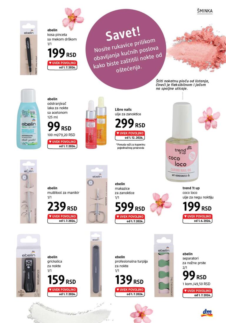 DM katalog Srbija. Traje do 31.1.2025.