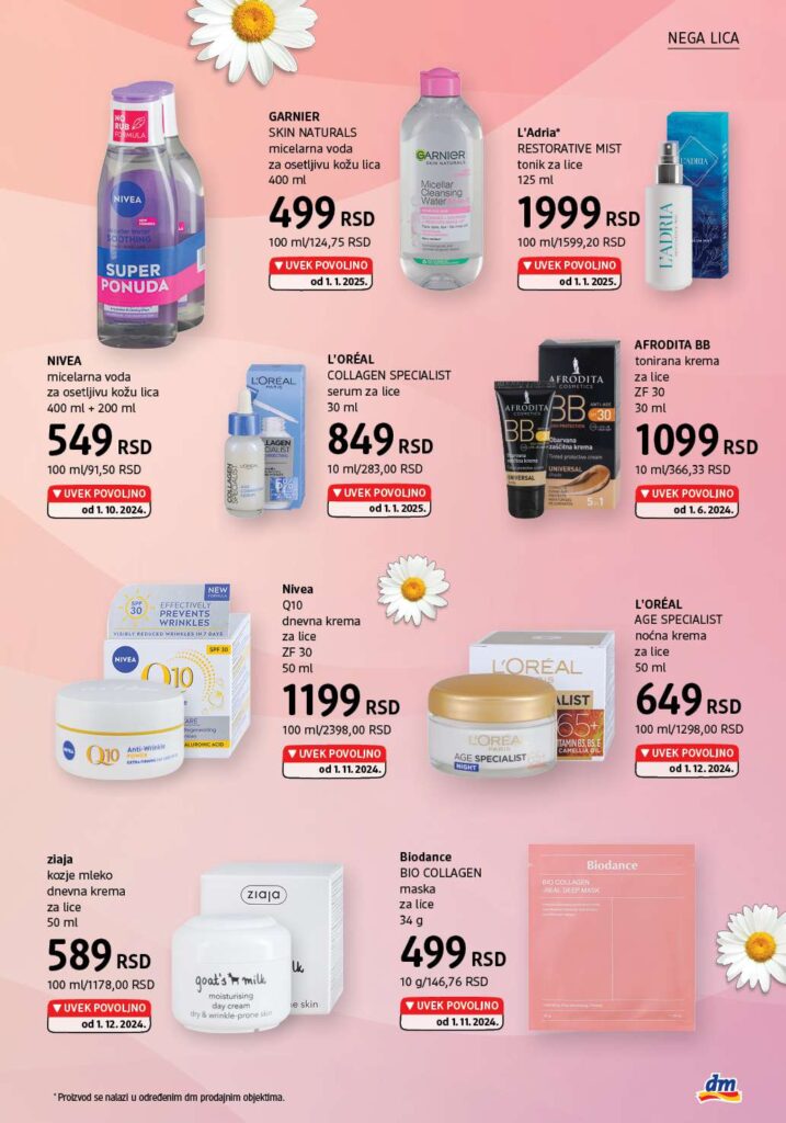 DM katalog Srbija. Traje do 31.1.2025.