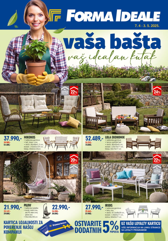 FORMA IDEALE katalog. Akcija traje do 3.5.2025.